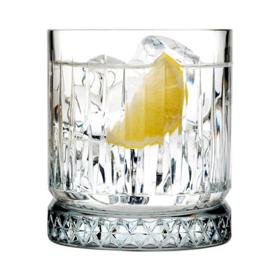 Queensway Home & Dining 355ml Drinking Whiskey Clear Glass Short ...
