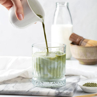 Queensway Home & Dining 355ml Drinking Whiskey Clear Glass Short ...