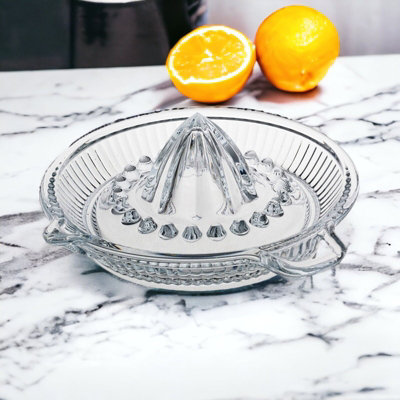 Queensway Home & Dining Height 7cm Glass Citrus Lemon Orange Lime ...