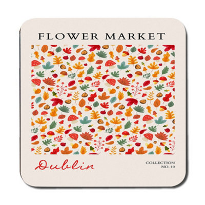 Quellin Flower Market Placemat And Coaster Set Dublin Collection ...