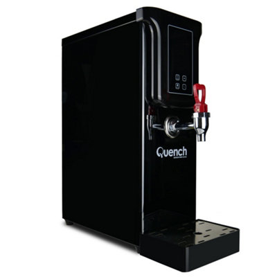 QUENCH BLACK AUTOFILL COUNTERTOP DESKTOP HOT WATER BOILER KETTLE 10L