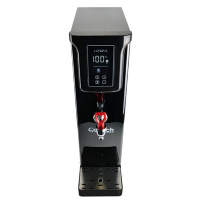 Quench Black Autofill Countertop Desktop Hot Water Boiler Kettle 20L