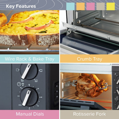 Quest 20 Litre Mini Countertop Oven