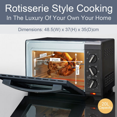 Quest 20 Litre Mini Countertop Oven
