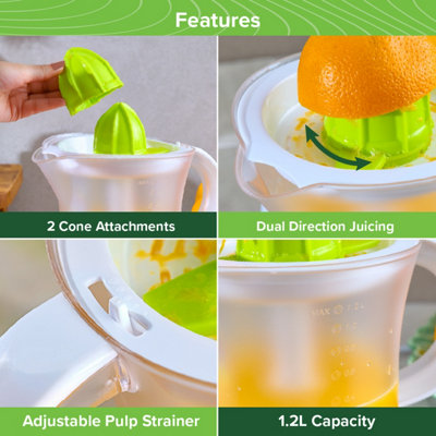 Quest 34210 Quick Press Electric Citrus Juicer