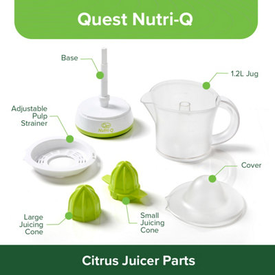 Quest 34210 Quick Press Electric Citrus Juicer