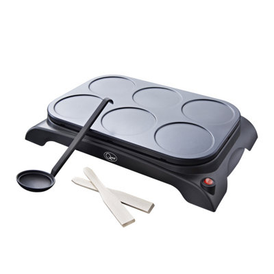 Quest 35319 Mini Pancake Maker and Grill - Makes 6 Mini Pancakes - Non ...