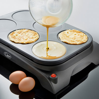 Quest 35319 Mini Pancake Maker and Grill - Makes 6 Mini Pancakes - Non ...