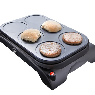 Quest 35319 Mini Pancake Maker and Grill - Makes 6 Mini Pancakes - Non ...