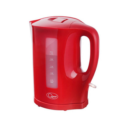 Quest 35429 1.7 Litre Red Kettle
