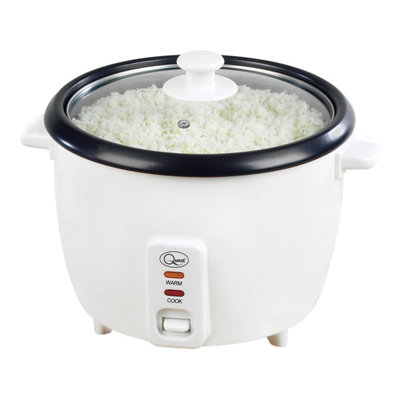 Quest 35530 0.8L Rice Cooker with Measuring Cup & Spatula | DIY at B&Q