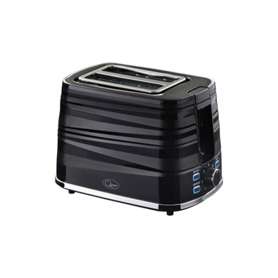 Quest 35569 Harmony Black 2 Slice Toaster
