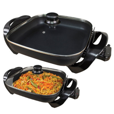 Quest 35800 Multi-Functional Electric Cooker With Vented Glass Lid