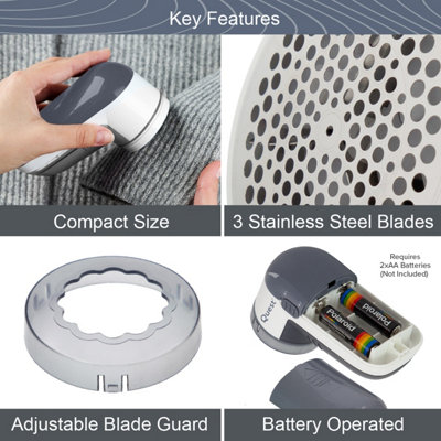 Quest Handheld Electric Lint Remover