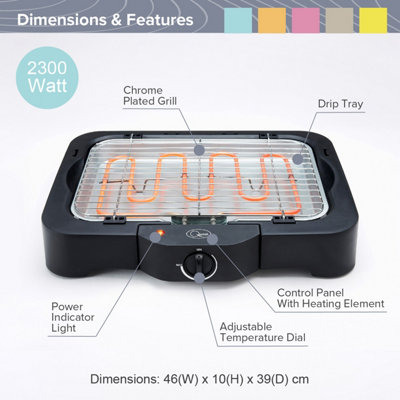 Quest Indoor Electric Barbecue Grill