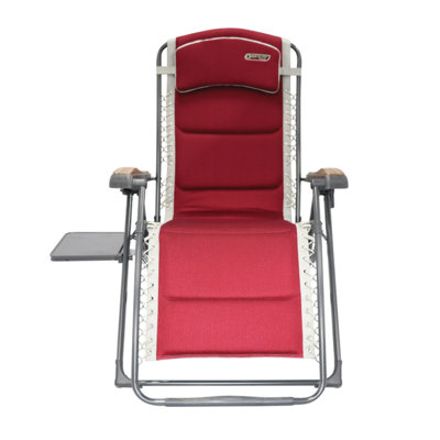 Quest Leisure Bordeaux Pro Relax XL Chair with Side Table