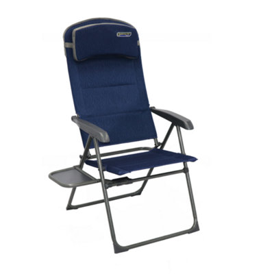 Quest Ragley Pro Comfort Chair with Side Table Blue