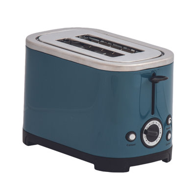 Quest Rocket Low Wattage Slate Stainless Steel Toaster (2 Slice)