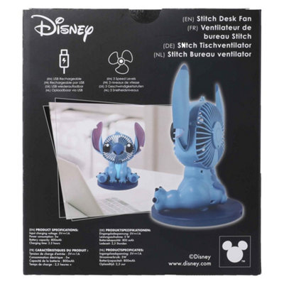 Quest Stitch Molded Desk Fan for Quiet, Compact Cooling for Home ...