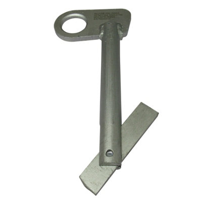 Quick Release Manhole Lifting Pin 1T (Galvanised Pipe Ring Chamber Eyes)