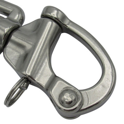Quick Release Safety Shackles X2 (Small Horse Harness Snap Hook Carriage)