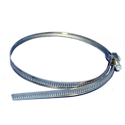 Quick Release Worm Drive Clips - Steel - 60-135mm | DIY at B&Q