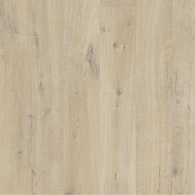 Quick-Step Alpha Bloom Cotton Oak Beige Luxury Vinyl Flooring