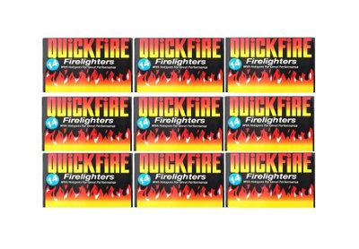 Quickfire Fire Lighters Firelighters Bulk Pack Hotspots Burners BBQ ...