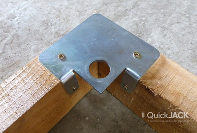 QuickJack HS 12ft x 10ft Shed Base Kit