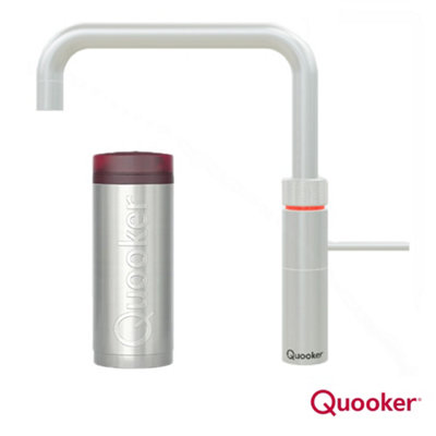 Quooker Fusion Square Boiling Water Tap in Stainless Steel with PRO3 ...