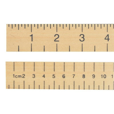 R.s.t. Hardwood 1 Metre Stick Plain Multi Colour (One Size)
