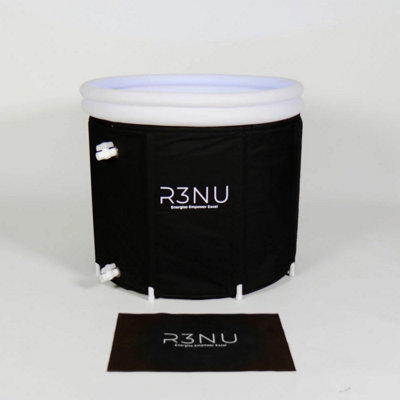 R3NU Sauna Steam Pod + Ice Plunge Recovery Pod - Portable Personal ...
