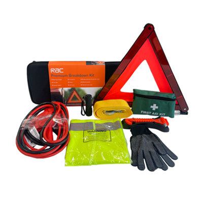 RAC Car & Vehicle Breakdown Kit for Emergency Roadside Assistance | DIY ...