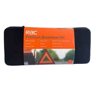 RAC Car & Vehicle Breakdown Kit for Emergency Roadside Assistance