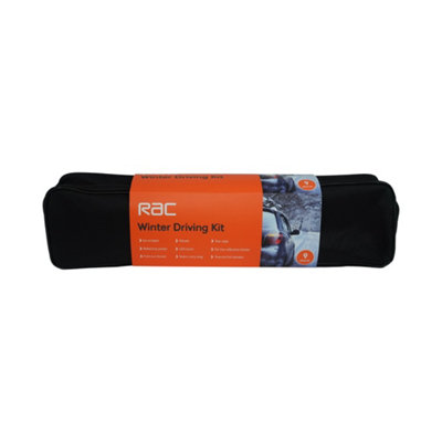 RAC Winter Driving Kit - Includes Ice Scraper, Tow Rope, Gloves, Torch ...