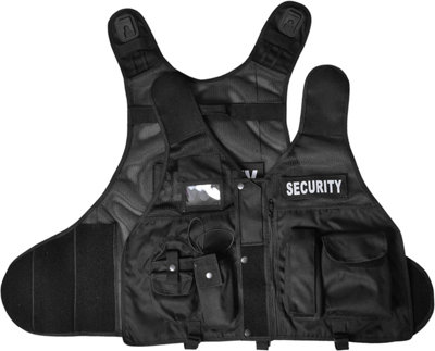 RAC3 Security Vest - High Visibility, Breathable Mesh, Body Camera ...
