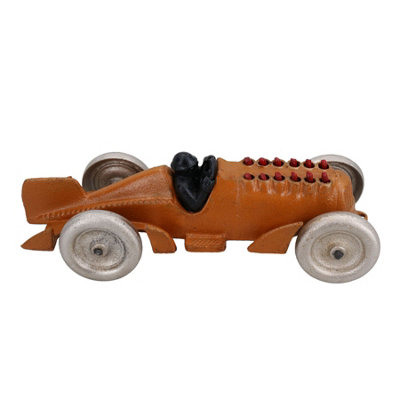 Racer Racing Drag Car With Moving Pistons Figure Statue Figurine Cast ...
