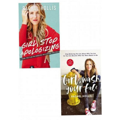 Rachel Hollis Collection 2 Books Set - Girl Wash Your Face, Girl Stop ...