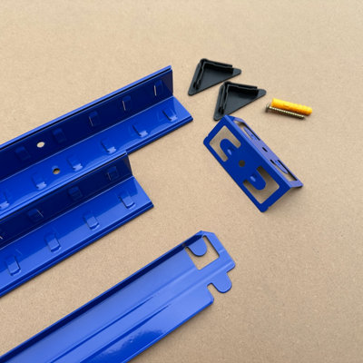 Racking Monkey 180x90x60cm 3 Bay Garage Shelving Units 200kg UDL Per ...