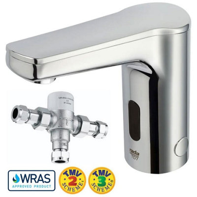 Rada TD7 Basin Sink Mono Mixer Tap Infrared Sensor Activated Automatic ...
