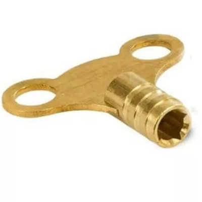 Radiator Bleed Key Clock Type Easy Grip Easigrip BRASS - Pack of 2 ...