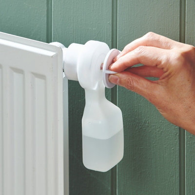 Radiator Bleeder Tool with Integrated Reservoir & Valve Key - Remove ...