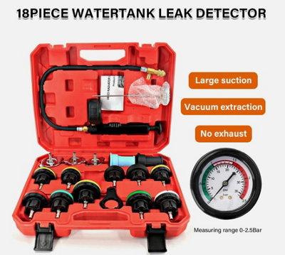 Radiator Coolant Pressure Tester Car Cooling System Leak Detector Test ...