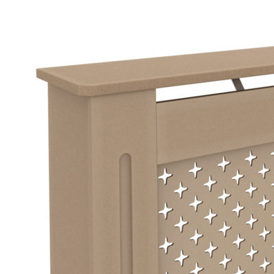 Radiator Cover 112x19x81.5 cm MDF