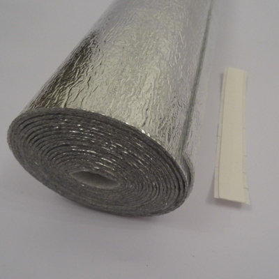 Radiator Heat Reflective Insulation Energy Saving Thermal Foam Backed ...