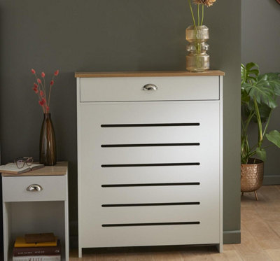 RadiLux Cream Radiator Cover Cabinet Traditional Modern MDF Wood ...