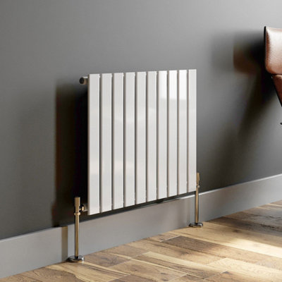 RadiLux Designer Radiator Horizontal White Flat Panel Rads Single Panel ...