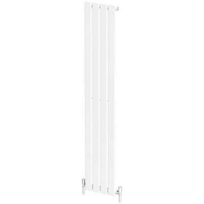 RadiLux Designer Radiator Vertical White Flat Panel Rads Single Panel ...