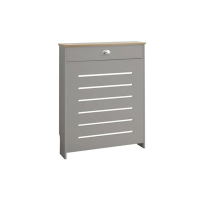 RadiLux Grey Radiator Cover Cabinet Traditional Modern MDF Wood ...