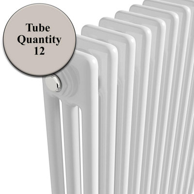 RadiLux Traditional Colosseum Radiator Vertical Triple Bar Rad Column ...